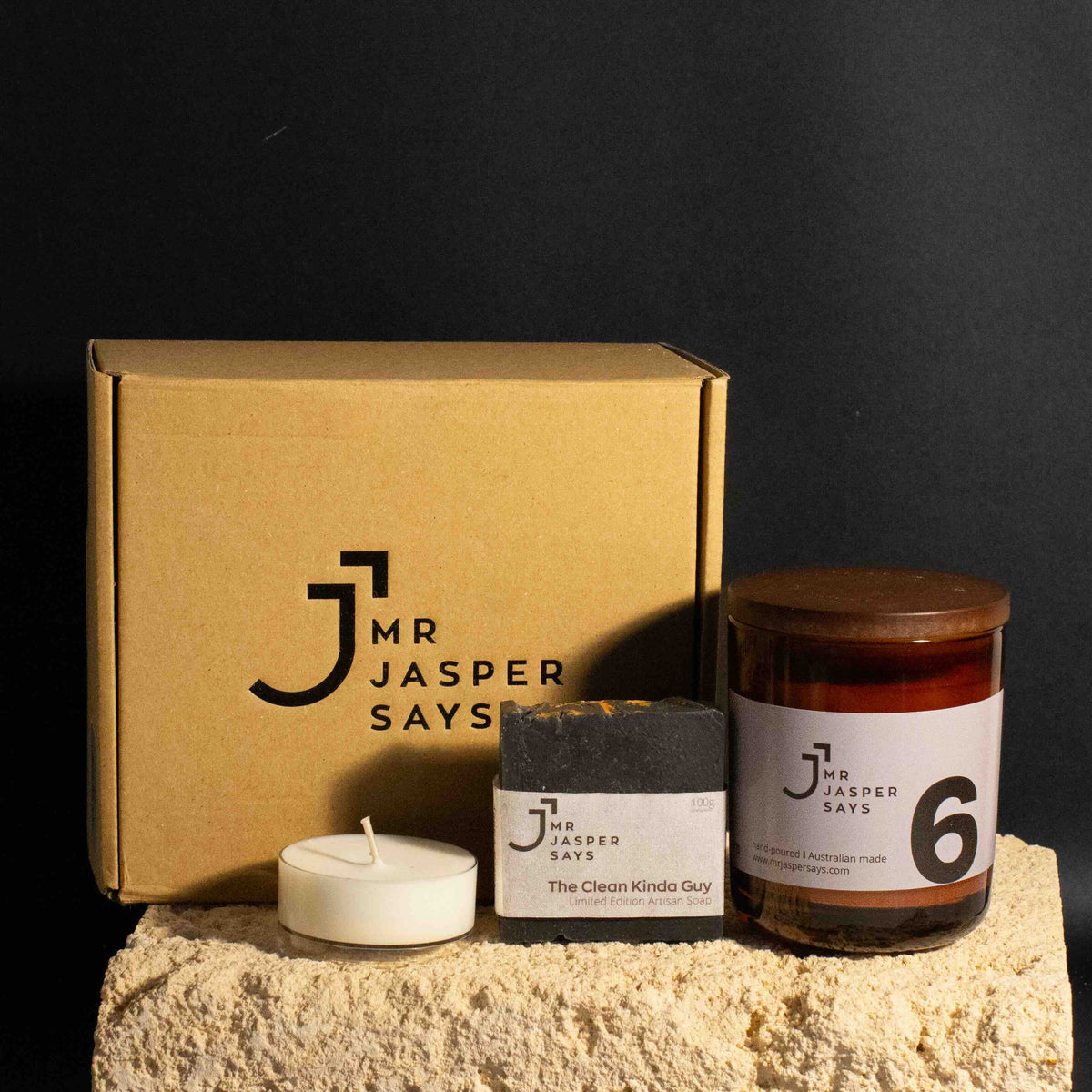For Dad Gift Set - Candles for men | Mr Jasper Says