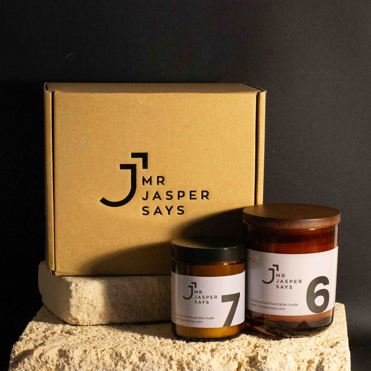 A Little More Gift Set - Candles for men | Mr Jasper Says